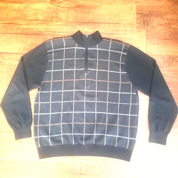 Alex Cannon | Sweaters | Alex Cannon Blackwhite Sweater Size L | Poshmark